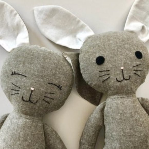 Yellow Easter Bunny Stuffed Animal Cute Plush Toy | Toys | Yellow ...